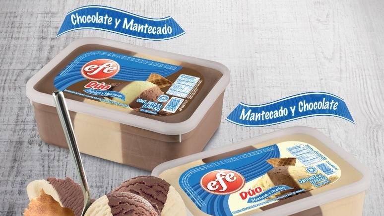 “Efe Dúo 2 litros” la nueva línea de helados en Venezuela